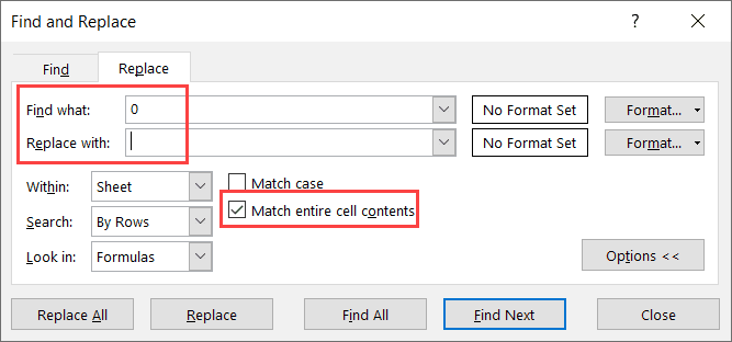 Hide Zero Values In Excel Make Cells Blank If The Value Is 0 KING OF EXCEL