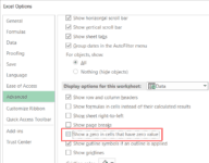 Hide Zero Values in Excel | Make Cells Blank If the Value is 0