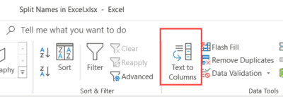 Separate First and Last Name in Excel (Split Names Using Formulas)