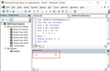 Excel VBA Immediate Window - 5 Awesome Ways to Use it!