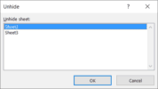 How to Unhide Sheets in Excel (All In One Go)