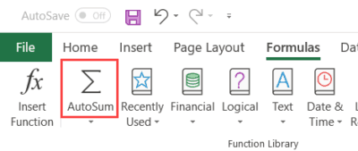How to Sum a Column in Excel (5 Really Easy Ways)