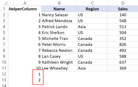 Insert a Blank Row after Every Row in Excel (or Every Nth Row)
