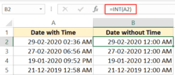 How to Remove Time from Date/Timestamp in Excel (4 Easy Ways)