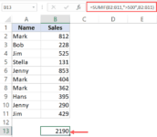 How to Sum a Column in Excel (5 Really Easy Ways) - Trump Excel