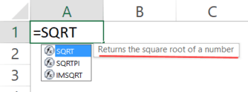 How to Calculate Square Root in Excel (Using Easy Formulas)