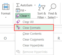 How to Remove Cell Formatting in Excel (from All, Blank, Specific Cells)