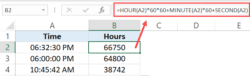 Convert Time to Decimal Number in Excel (Hours, Minutes, Seconds)