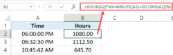 Convert Time to Decimal Number in Excel (Hours, Minutes, Seconds)