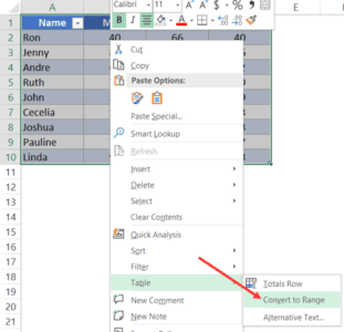How to Remove Table Formatting in Excel (Easy Guide) - Trump Excel