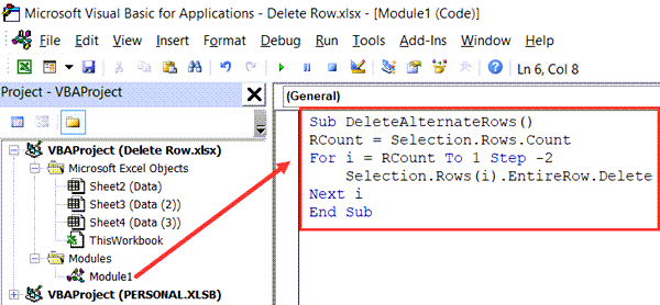 How To Delete Entire Row In Excel Using VBA Examples Trump Excel