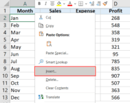 5 Ways to Insert New Columns in Excel (including Shortcut & VBA)