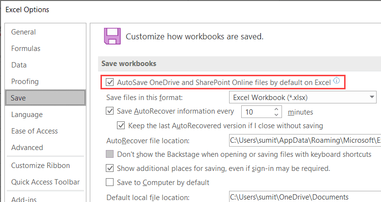 How To Turn On AutoSave In Excel An Easy Guide Trump Excel