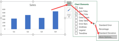 How to Add Error Bars in Excel (Horizontal/Vertical/Custom)