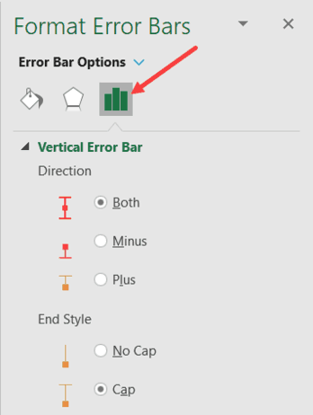 How to Add Error Bars in Excel (Horizontal/Vertical/Custom)