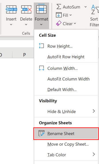 How To Rename A Sheet In Excel 4 Easy Ways Shortcut Trump Excel