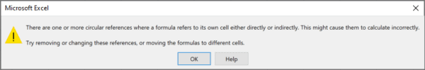 How to Find Circular Reference in Excel (Quick and Easy)