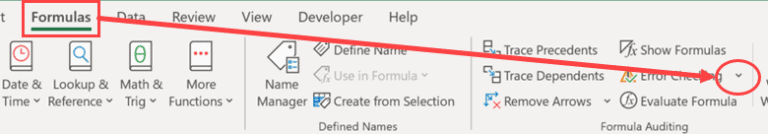 How to Find Circular Reference in Excel (Quick and Easy)