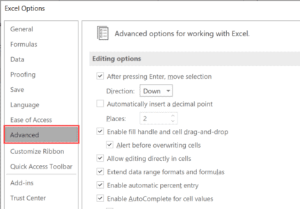How to Remove Dotted Lines in Excel (3 Easy Fix)
