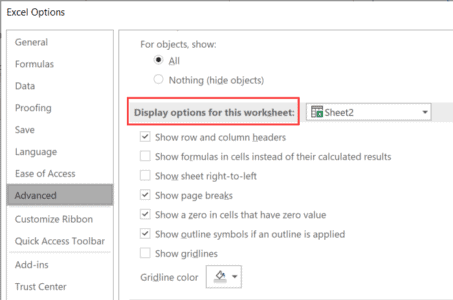 How to Remove Dotted Lines in Excel (3 Easy Fix)
