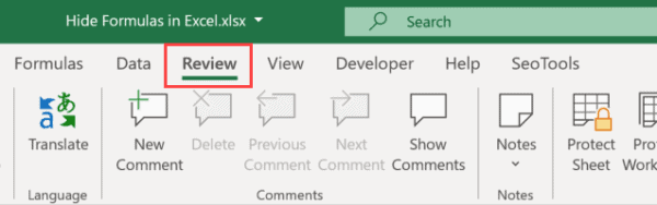 How to Hide Formulas in Excel (and Only Display the Value)