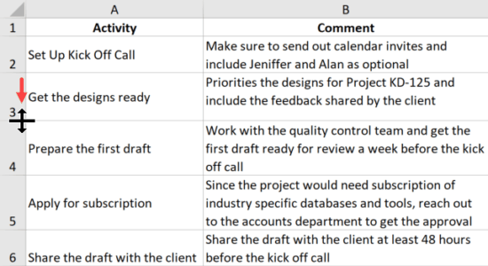 How to Change Row Height in Excel (5 Easy Ways)