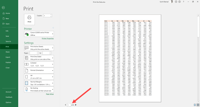 How To Print The Top Row On Every Page In Excel Repeat Row Column Headers Trump Excel