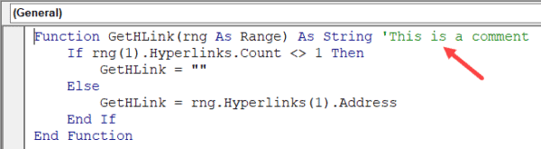 Comments In Excel Vba Add Remove Block Commenting Trump Excel