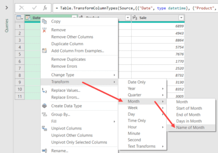 How to Get Month Name from Date in Excel (4 Easy Ways)
