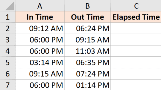 Calculate Time in Excel (Time Difference, Hours Worked, Add/ Subtract ...