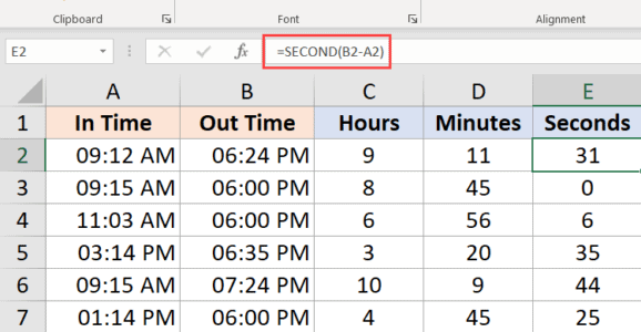 Calculate Time in Excel (Time Difference, Hours Worked, Add/ Subtract ...