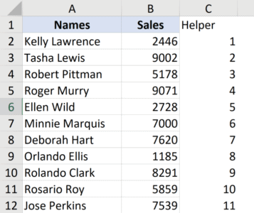 Flip Data in Excel | Reverse Order of Data in Column/Row