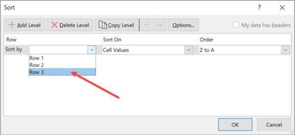 Flip Data in Excel | Reverse Order of Data in Column/Row