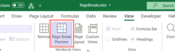 How to Insert Page Breaks in Excel (& Remove, Delete Page Breaks)