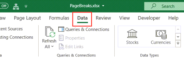 How to Insert Page Breaks in Excel (& Remove, Delete Page Breaks)