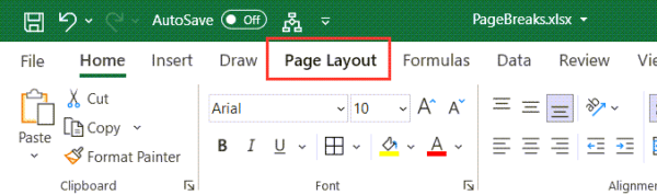 How to Insert Page Breaks in Excel (& Remove, Delete Page Breaks)