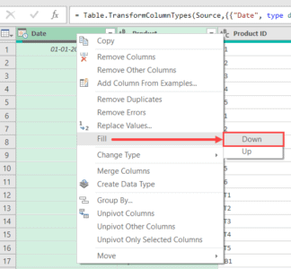 Fill Down Blank Cells Until the Next Value in Excel (3 Easy Ways)