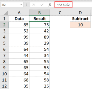 How To Subtract In Excel (Subtract Cells, Column, Dates/Time)