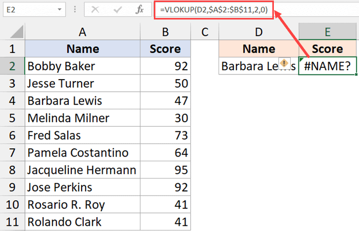 NAME Error In Excel NAME What Causes It And How To Fix It Trump Excel