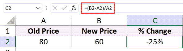 How To Calculate Percentage Between Two Values In Pivot Table 