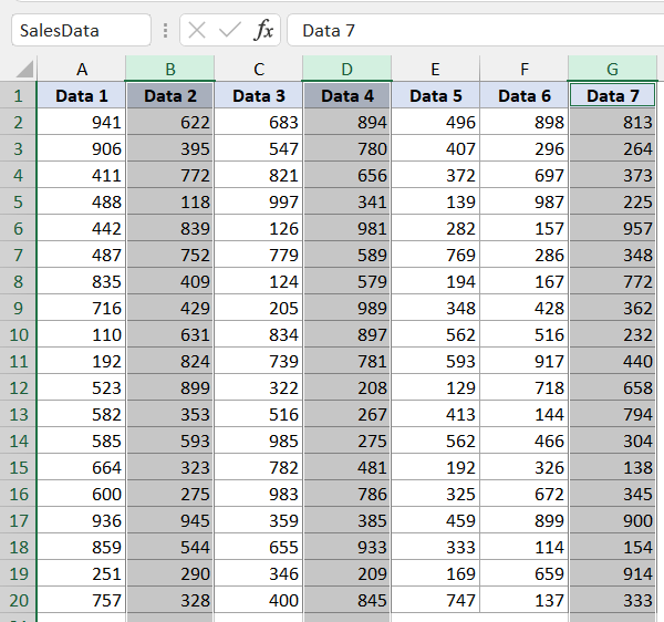 How To Highlight Entire Column In Excel 