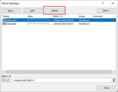 How to Delete Named Range in Excel? 2 Easy Ways!