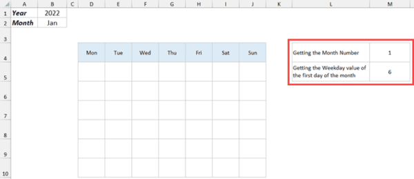 How to Make an Interactive Calendar in Excel? (2023 Template)