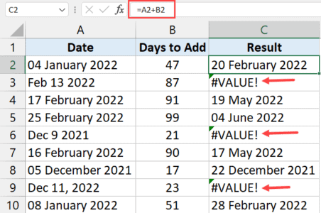 How to Fix #VALUE Error in Excel?