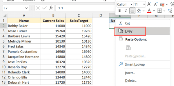 How to Multiply a Column by a Number in Excel (2 Easy Ways)