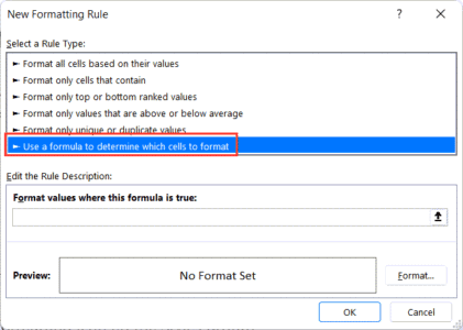 Apply Conditional Formatting Based on Another Column in Excel