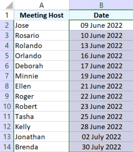 How to Highlight Weekend Dates in Excel?