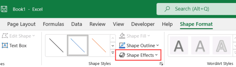 How to Insert/Draw a Line in Excel (Straight Line, Arrows, Connectors)