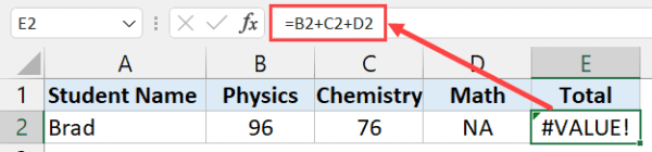 How to Fix #VALUE Error in Excel?