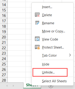 Excel Tabs/Sheets Not Showing - How to Fix?